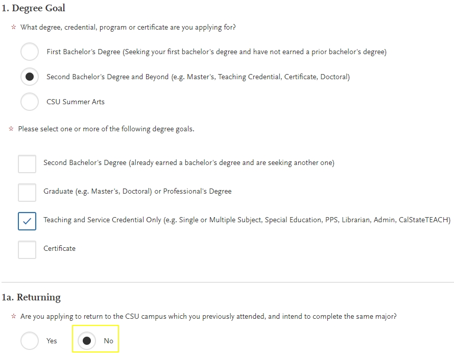 Multiple Subject Program Admission - School of Education - Cal Poly, San Luis Obispo